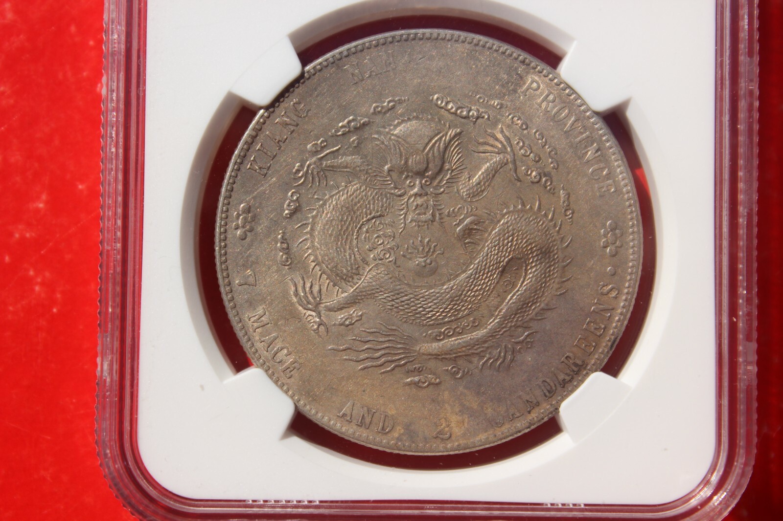 1904 CHINA KIANGNAN L&M-258 HAH CH DOTS S$1 [Golden color ] NGC AU ...