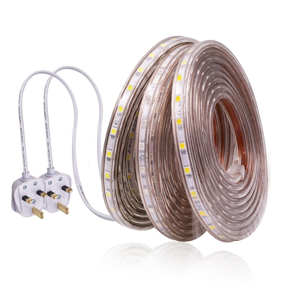 LED Strip Lights 220V 240V 5050 Waterproof Commercial Tape Rope Light ...