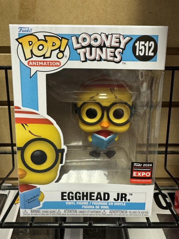 Funko Pop! Egghead Jr. 2024 C2E2 Shared Exclusive Looney Tunes ...