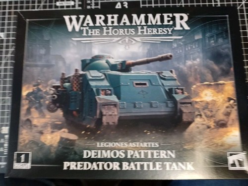 Warhammer 30K Horus Heresy Deimos Pattern Predator Battle Tank BNISB | eBay