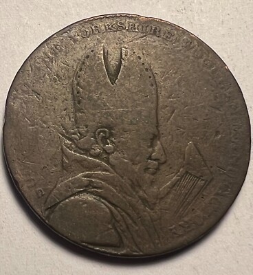 Leeds Halfpenny Token 1793 & Low Grade Lancaster #185 | eBay