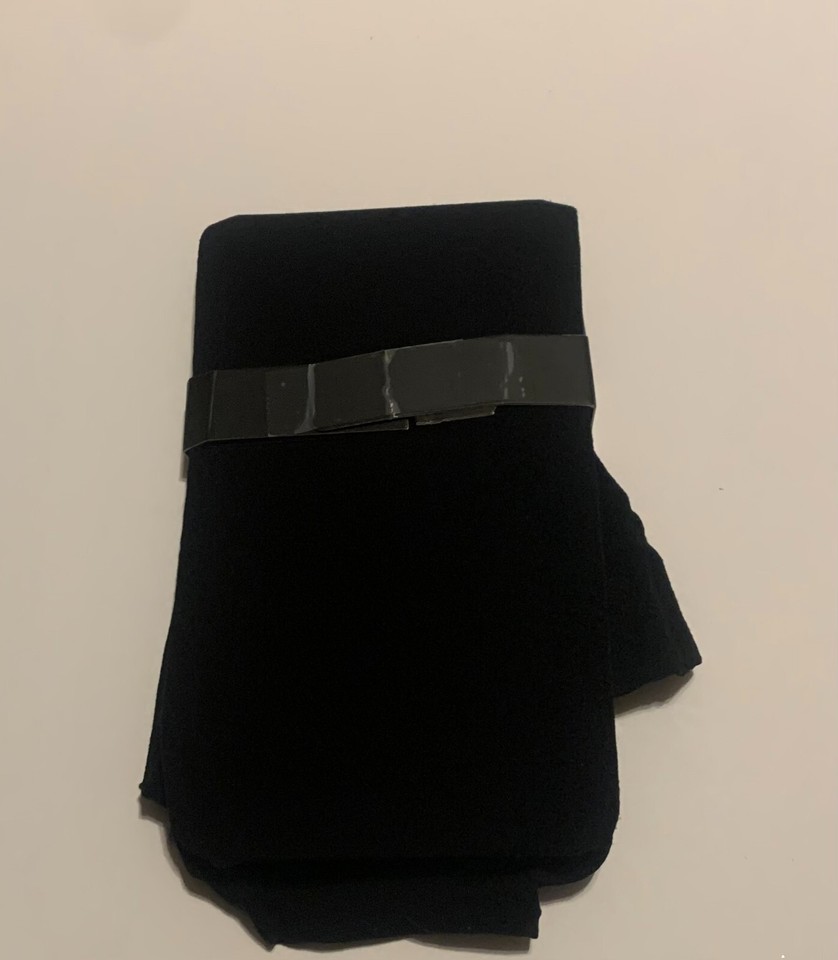 SOCK HUB Opaque Black Tights Size M/L | eBay