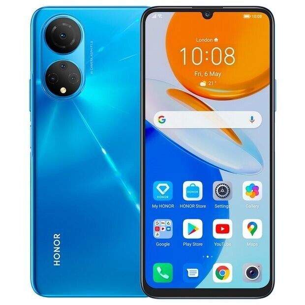 Honor X7 - 128GB - Ocean Blue (Unlocked) (Dual SIM) for sale online | eBay