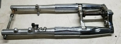 2006 Yamaha XVS650 Front Fork Assembly with Triple Tree and Axle | eBay