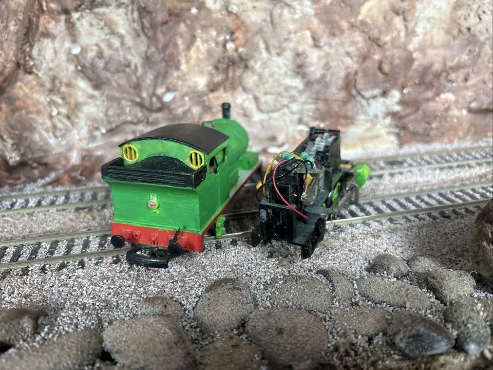 Thomas HO scale percy Unfinished Custom | eBay