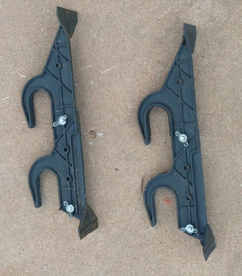 Molded Truck Gun Rack for Rear Window - Gun Holder for Two Shotguns ...