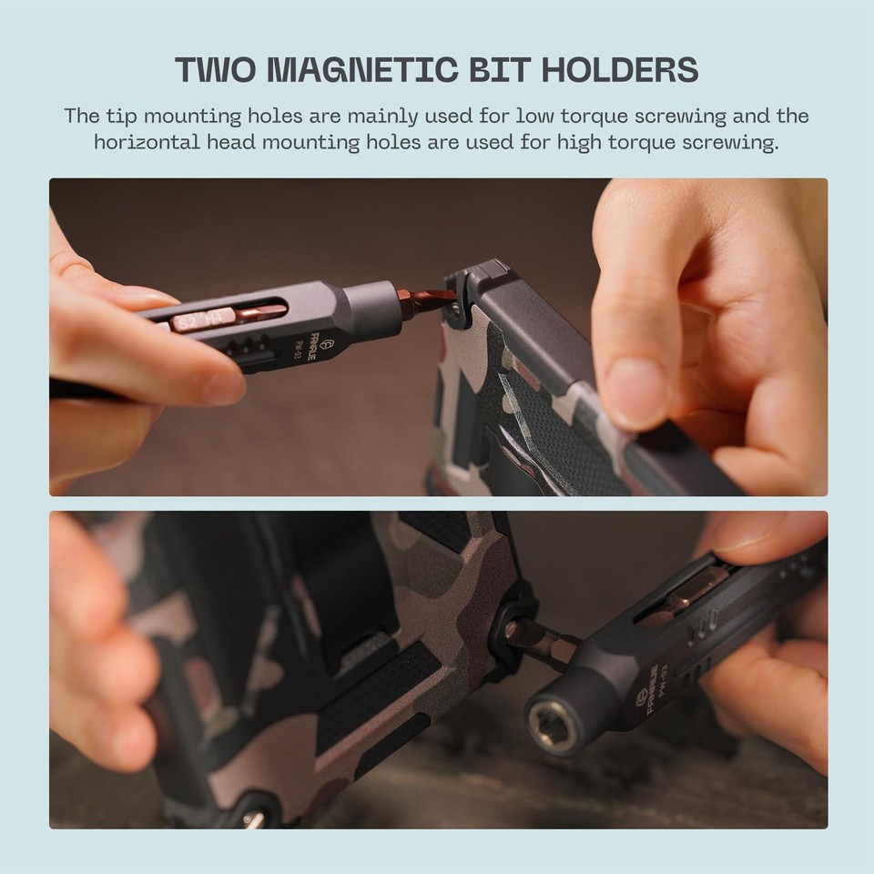 EDC Precision Screwdriver Set, Magnetic Mini Screw Driver with 10 S2 ...