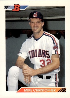 1992 Bowman Mike Christopher Rookie Cleveland Indians #374 | eBay