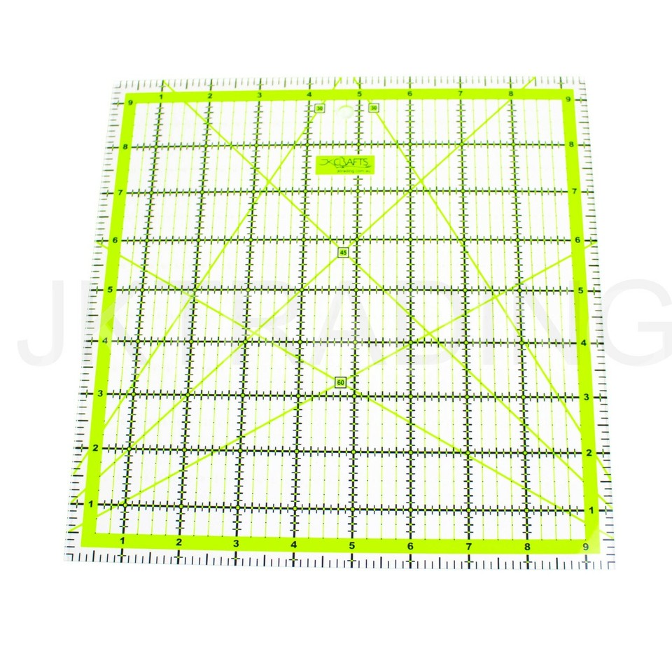 JKCrafts Quilting Ruler : Normal / Anti-Slip -choose size Patchwork ...