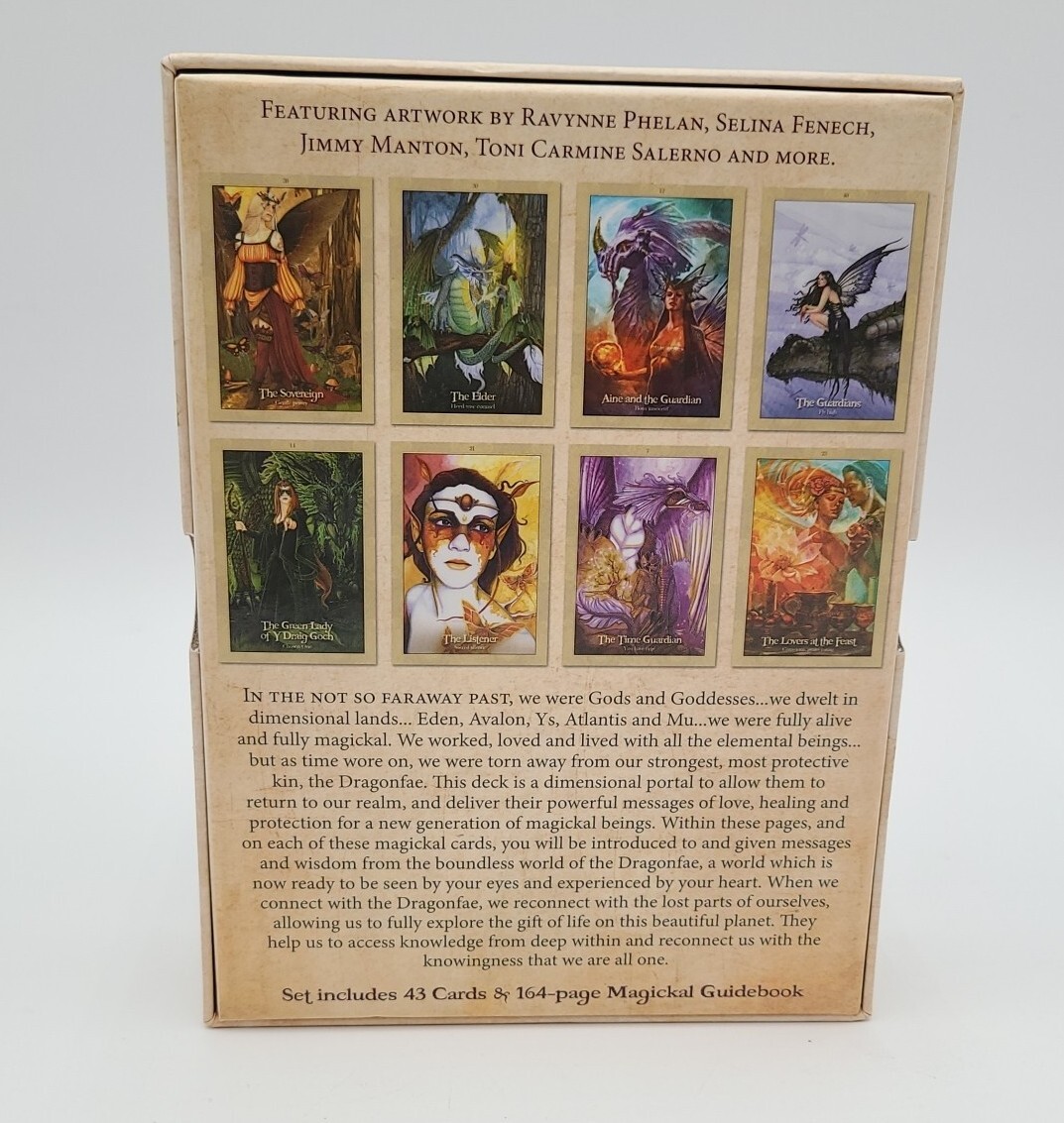 Oracle of the Dragonfae by Lucy Cavendish (2013, Cards,Flash Cards) for ...