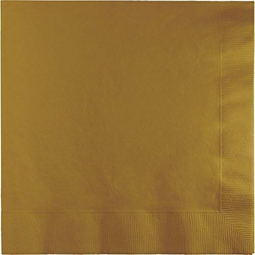 Creative Converting Touch of Color 2-Ply 50 Count 6.5"x6.5", Glittering ...