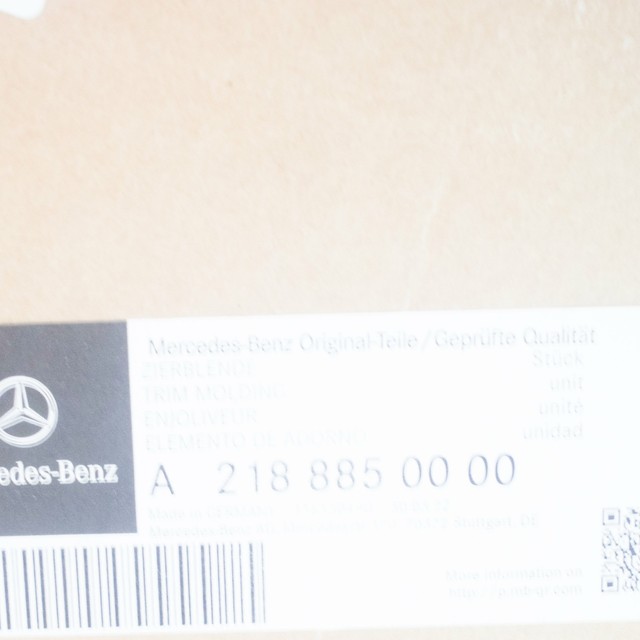 a MB CLS W218 Front Grill Surround Chrome Trim A2188850000 for sale ...
