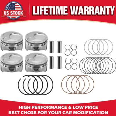 Piston Ring & Piston Set 23041-2E200 23040-2E200 For 2014-2018 HYUNDAI ...