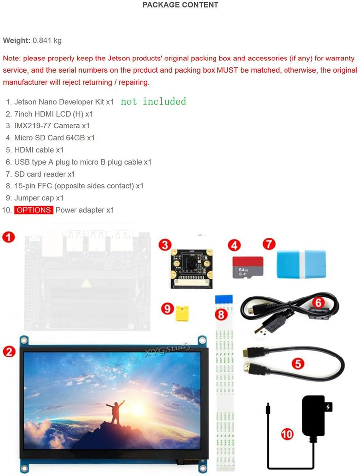 Jetson Nano Developer Accessories Kit for Small Powerful Computer AI Development | eBay