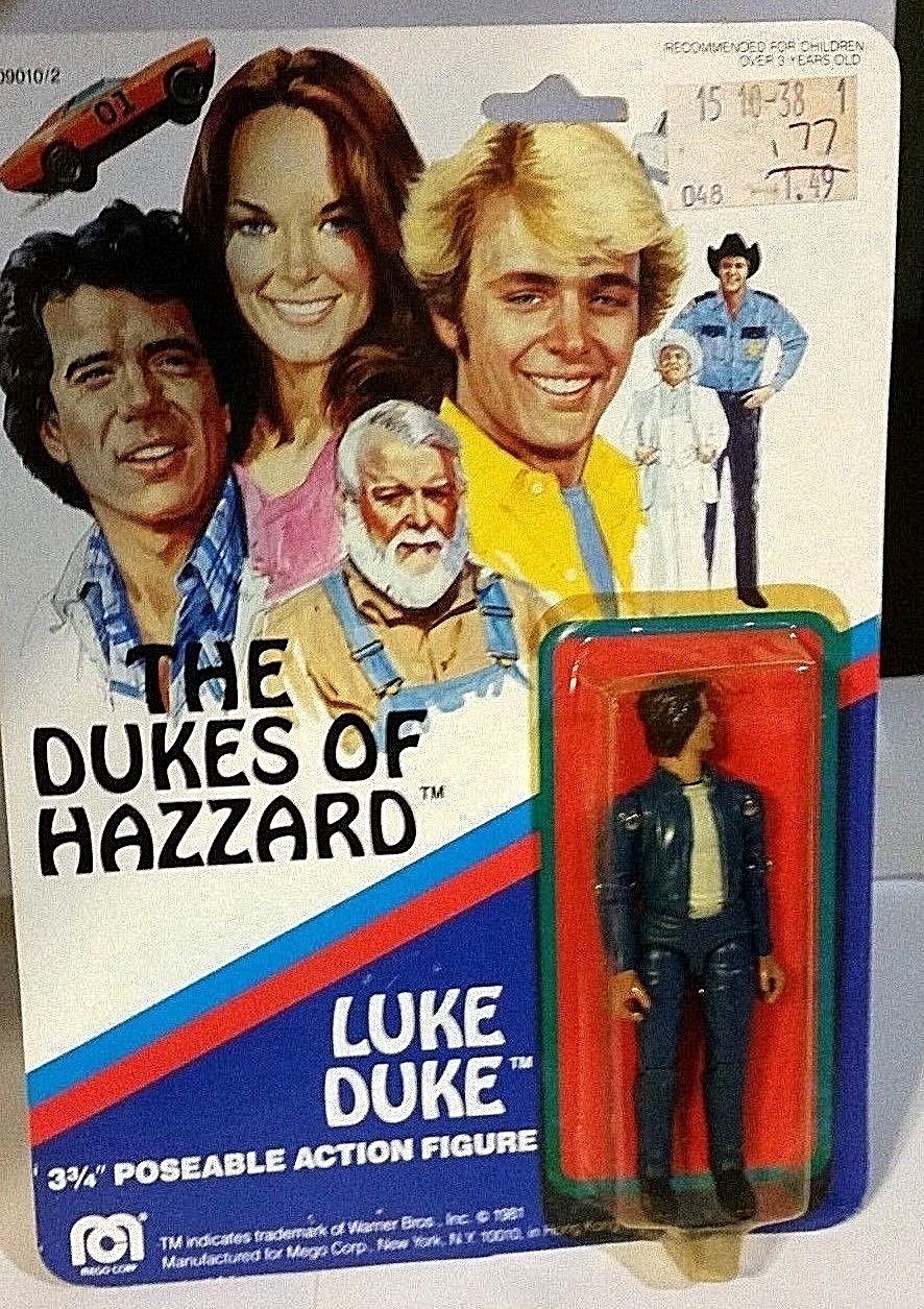 Dukes of Hazzard 1981 Mego 3 3/4 Luke Duke Action Figure MOC | eBay