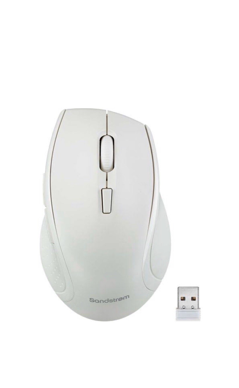 SANDSTROM SDESWLW19 Wireless Keyboard & Mouse Set - White | eBay