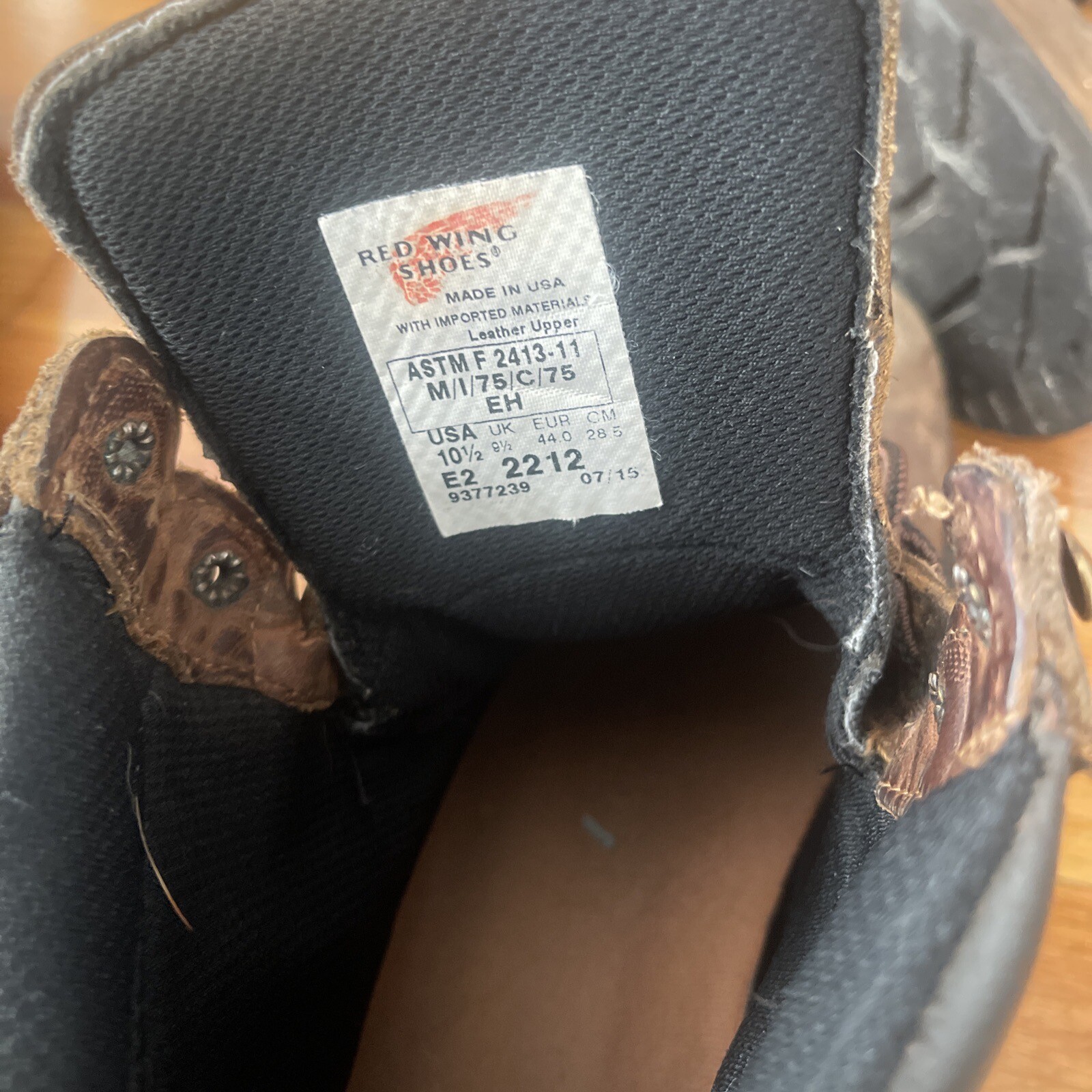 Red Wing DynaForce 2212 Steel Toe Work Boots Men Size… - Gem