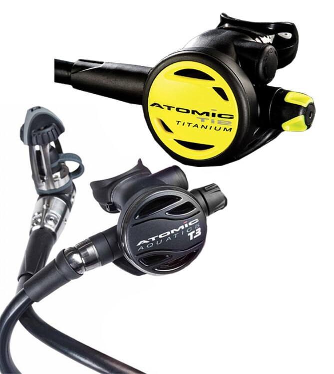 Atomic Aquatics T3 Yoke Regulator With Ti2 Octopus Combination for sale online | eBay