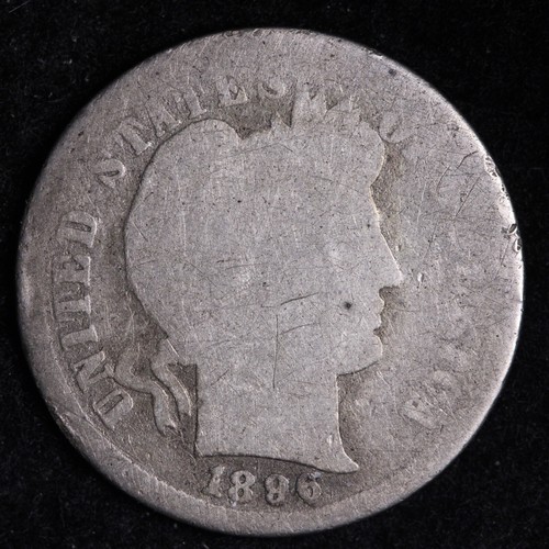 1896-S Barber Silver Dime CHOICE AG E243 VUNM | eBay