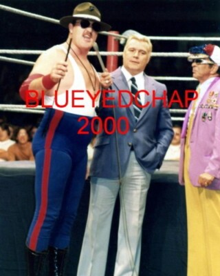 SARGEANT SLAUGHTER-PAT PATERSON & GRAND WIZARD WRESTLER 8 X 10 ...