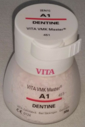 Vita Vmk Master Shades for Ceramics 50 Gm. Dentine A1 Dentistry Free ...