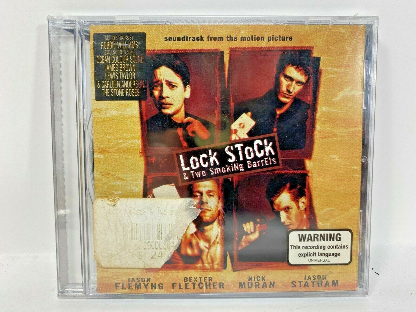 Lock, Stock and Two Smoking Barrels Soundtrack CD Various Artist ...