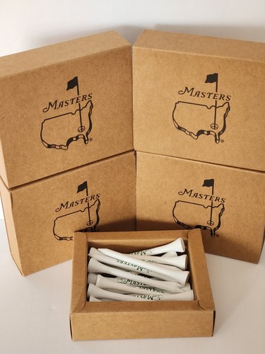 Masters Golf Tees - 2 3/4" Pro Length-5/20packs-100 Total Tees In ...