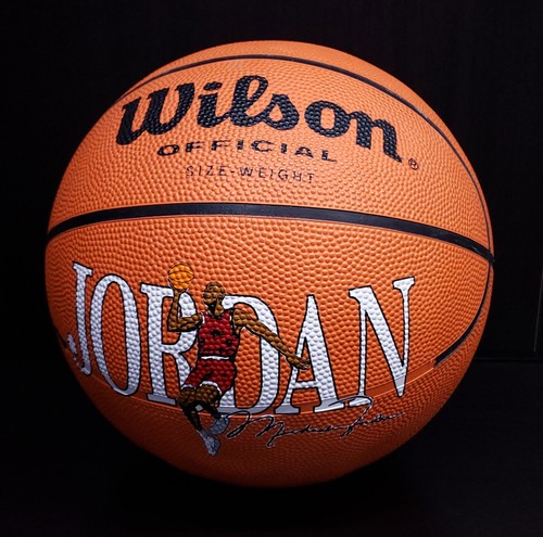 BRAND NEW ORIGINAL - Vintage Michael Jordan Wilson Basketball Signature ...