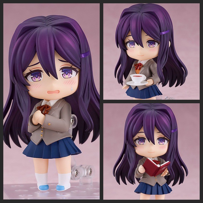 Toys Doki Doki Literature Club Cute Ddlc Sayori/Yuri/Monika Figure ...
