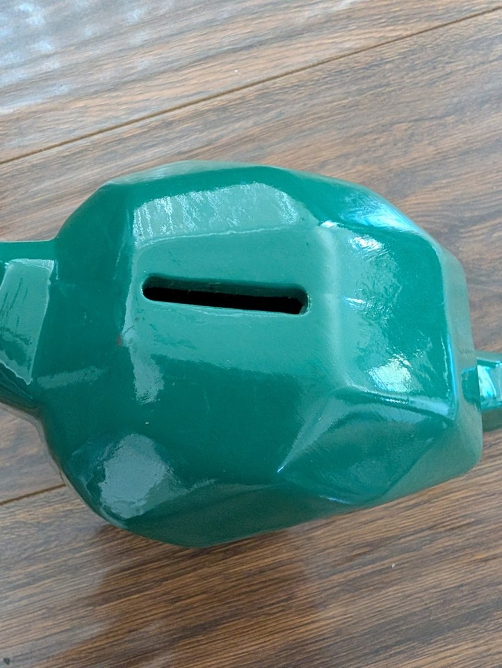 EUC Dinosaur Green Piggy Bank Kids Girl Boy Children Toy | eBay