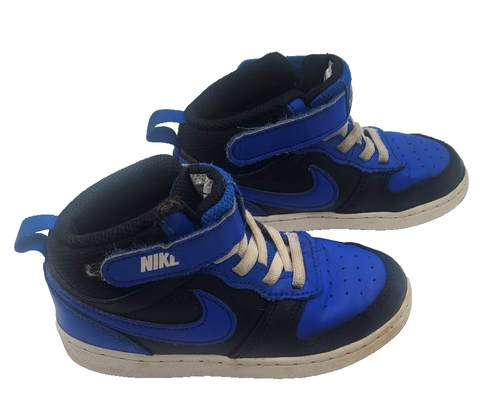 Nike Court Borough Mid 2 Toddler Dunks Size 9C Blue/ Black DM8874-001 ...