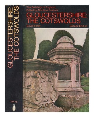 PEVSNER, NIKOLAUS The Cotswolds / di David Verey 1979 copertina rigida ...