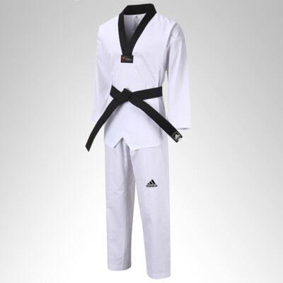 New Adidas Champ Official Original Taekwondo Dobok Uniform Gi Kukkiwon ...