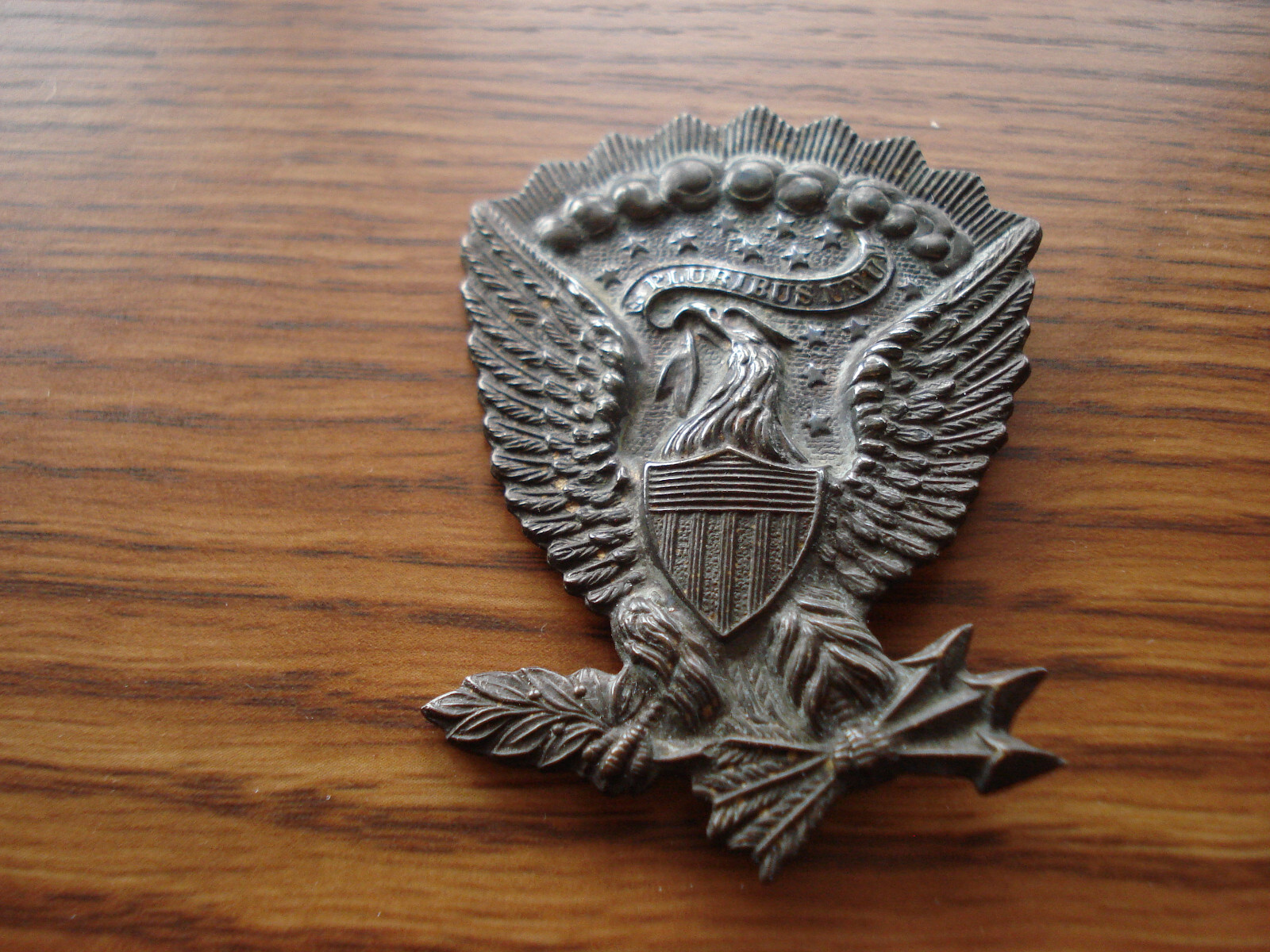 ORIGINAL CIVIL WAR ERA, JEFF DAVIS EAGLE HAT BAGE, C-10 | eBay