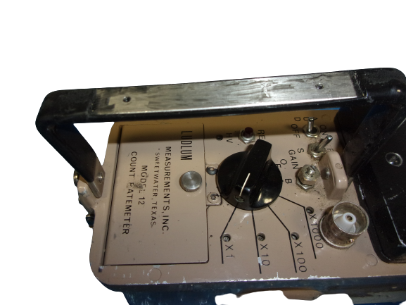 LUDLUM Model 12 Geiger Counter Survey Meter | eBay