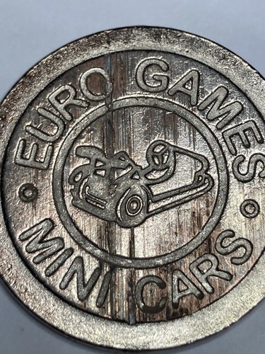 UNITED KINGDOM EURO GAMES MINI CARS AMUSEMENT ARCADE RIDE TOKEN #pv1 | eBay
