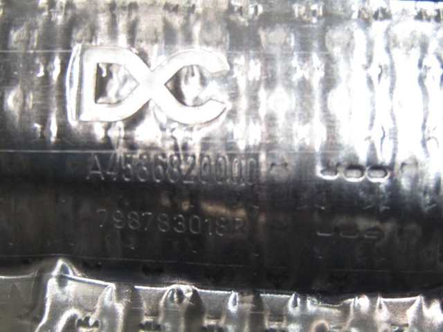 SMART FORFOUR MK2 453 2014- 1.0L EXHAUST HEAT SHIELD GUARD A4536820000 ...