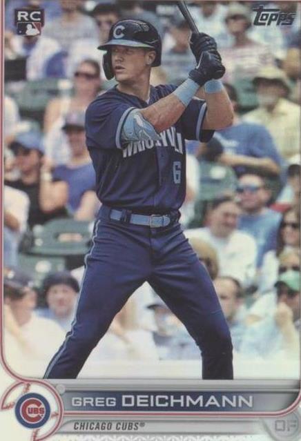 2022 Topps Series 2 - Greg Deichmann #395 Rainbow Foil (RC) for sale ...