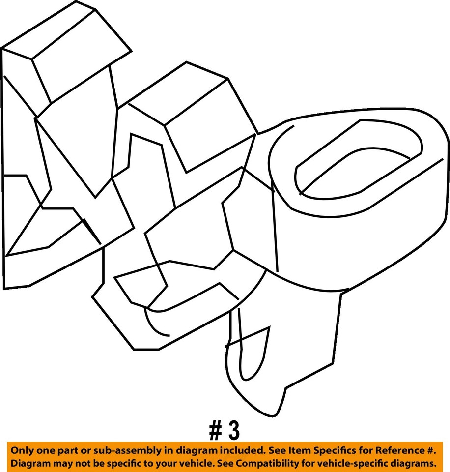 FORD OEM 11-19 Explorer Rear Ac Lines-Ac Line Holder BB5Z19B632A | eBay