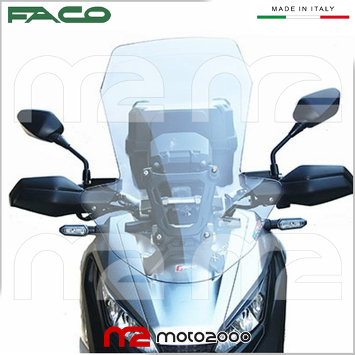 PARABREZZA PARAVENTO CUPOLINO TRASPARENTE HONDA X-ADV 750 2017 2018 ...
