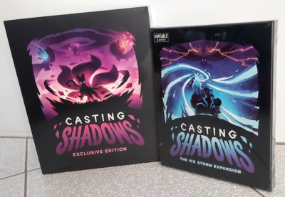 Casting Shadows Exclusive Kickstarter Edition & Ice Storm Expansion KSE ...
