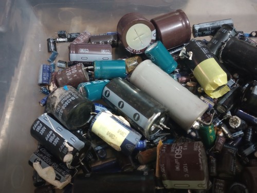 Scrap Can Capacitors 835 Grams E-Cycle Silver Tantalum Palladium ...