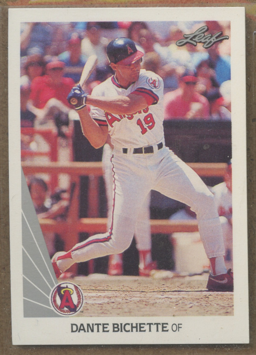 1990 Leaf #340 Dante Bichette Los Angeles Angels | eBay