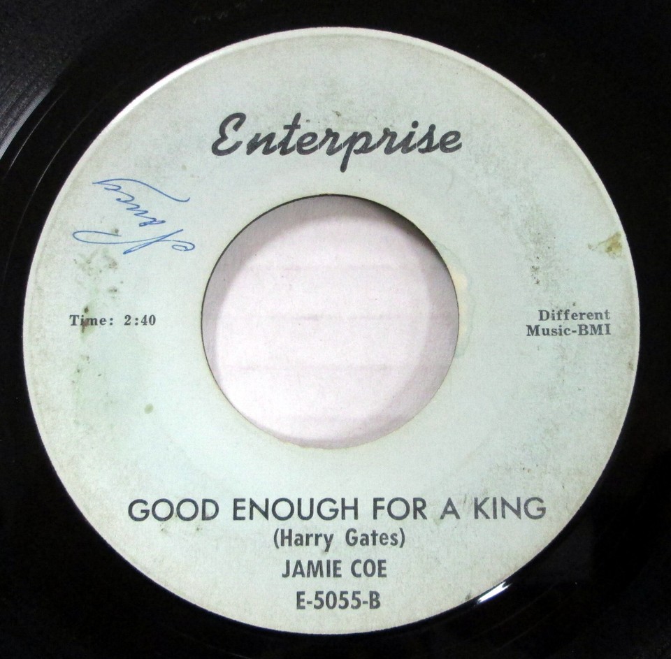 JAMIE COE 45 I Was The One / Good Enough For A King on Enterprise soul ...