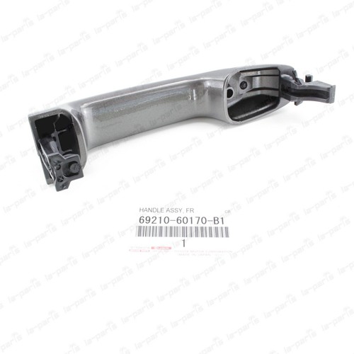 GENUINE LEXUS 2010-2015 GX460 GREY METALLIC 1H3 OUTER REAR DOOR HANDLE ...