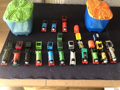 Thomas and Friends Trackmaster set Bundle/Lot x14 Trains x4 playsets ...