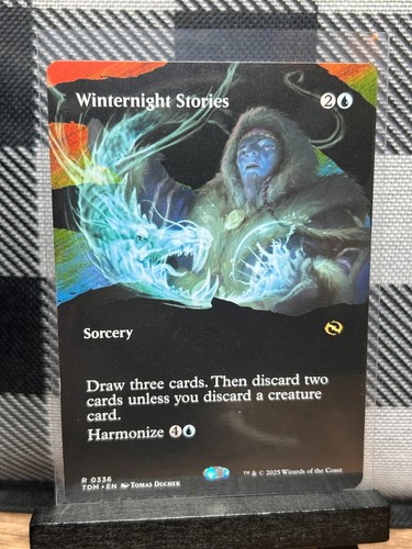MTG TCG: Winternight Stories 336, Tarkir: Dragonstorm _ BORDERLESS | eBay