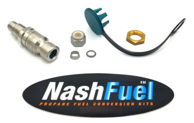 CNG Quick Connect Fuel Fill Nozzle Ngv1 3/8" Compression Bulkhead ...