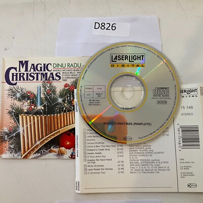 Magic Christmas Pan Flute CD, Oct-1989 No Case No Tracking #D826 ...