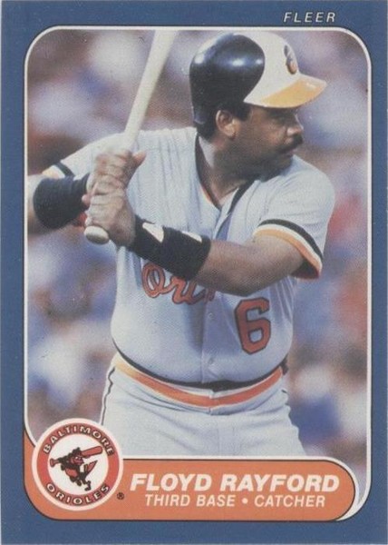 1986 Fleer - #283 Floyd Rayford for sale online | eBay